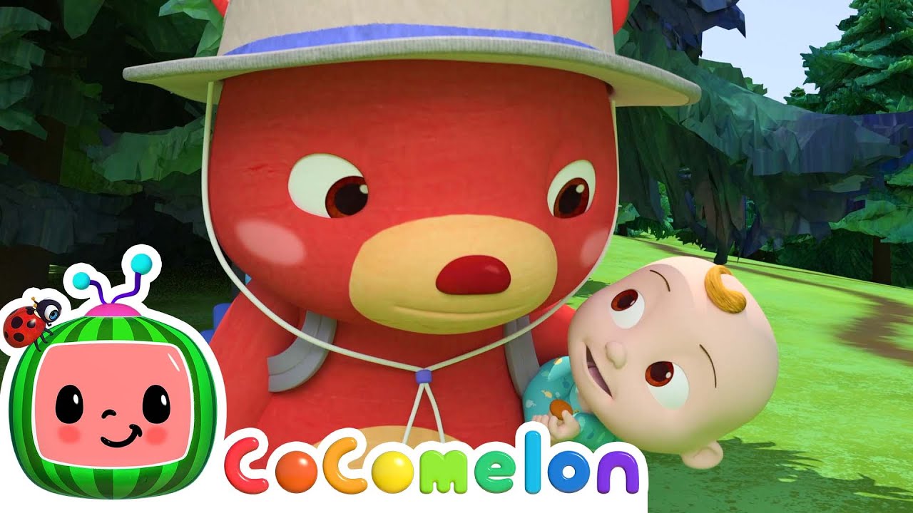 The Bear Went Over the Mountain | CoComelon Animal Time - Learning with ...