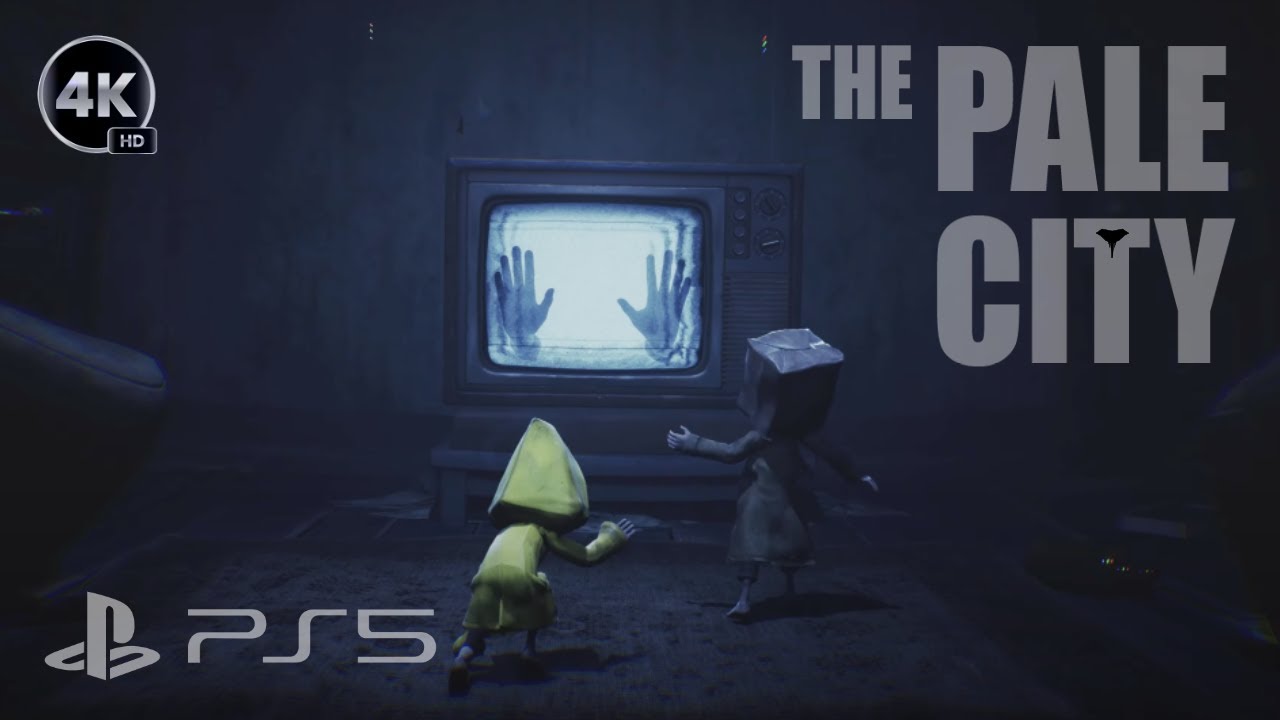 Little Nightmares 2 (The Pale City) 4K Gameplay Walkthrough Part 4 - No ...