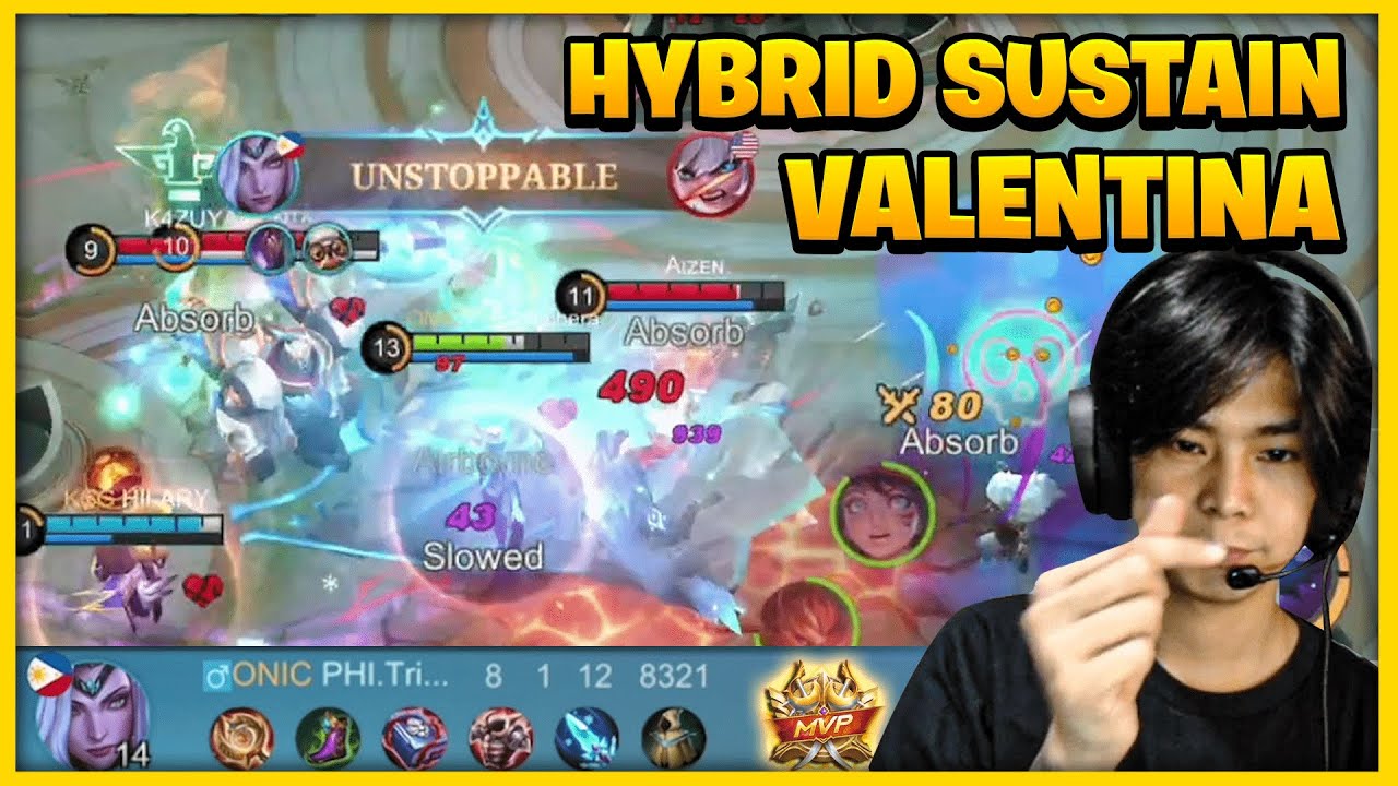 DLAR VALENTINA EXP LANE HYBRID SUSTAIN | DLAR GAMEPLAY - YouTube
