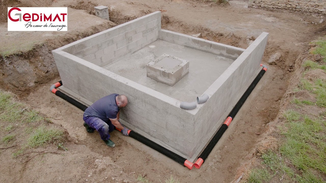 Drainer un sol - Ma Maison de A à Z - YouTube