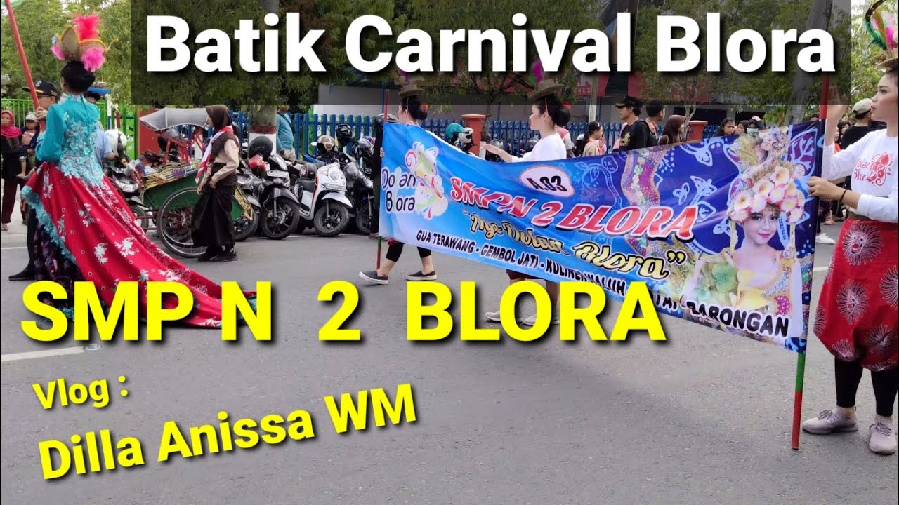 📌 BATIK CARNIVAL BLORA SMPN 2 BLORA - YouTube