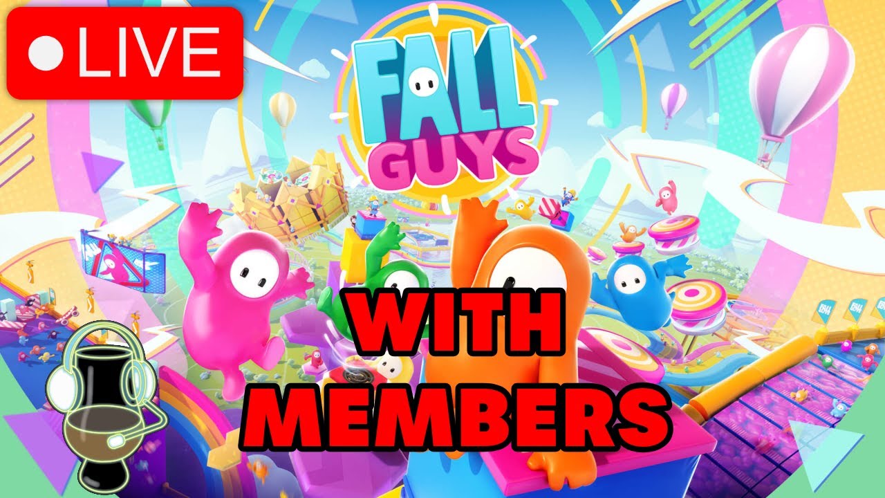 🔴FALL GUYS WITH STREAM 3 !redeem sip | Whiskey Gaming - YouTube