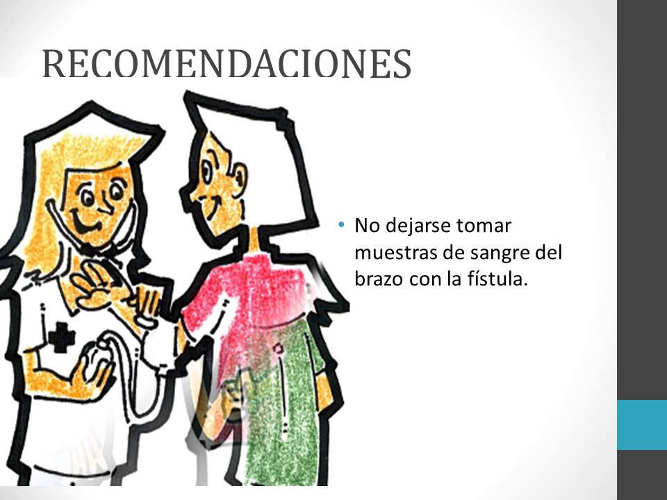 Cuidados de la fistula arteriovenosa - YouTube