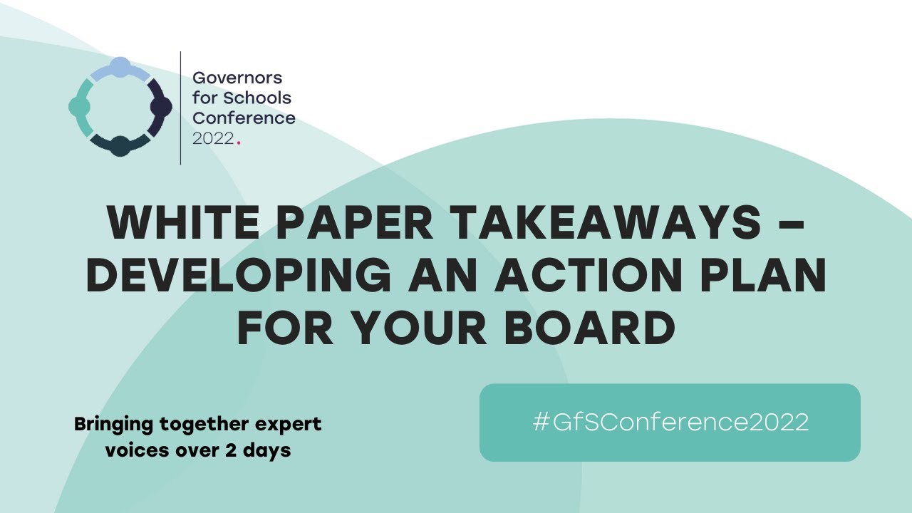 Workshop 3: White Paper takeaways – Developing an action plan for your ...
