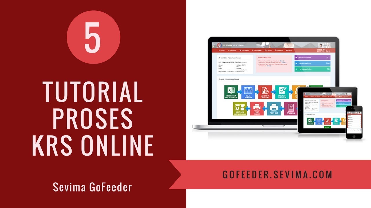 Tutorial SEVIMA GoFeeder | #5 - Proses KRS Online - YouTube