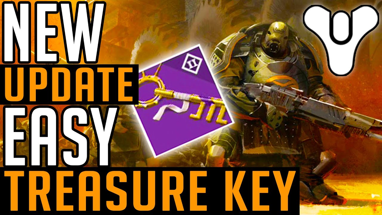 Destiny How to get Easy Treasure Key - NEW DESTINY UPDATE - YouTube
