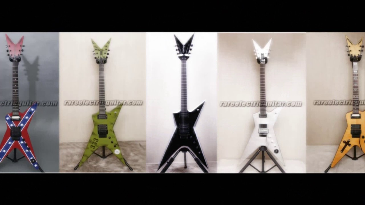 washburn dimebag darrell guitar for sale - YouTube
