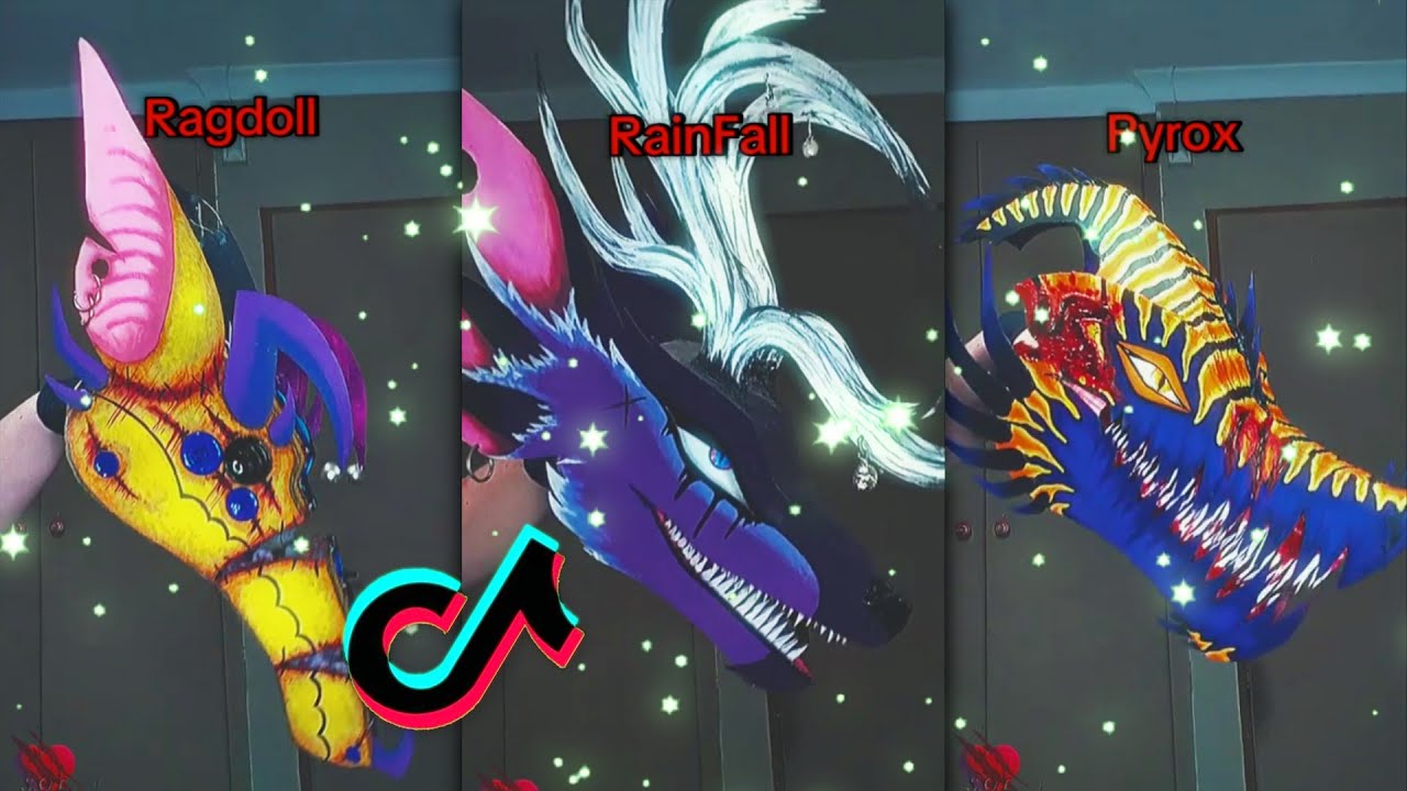 😈 THE AMAZING Paper Dragon 🔥Dragon Puppet TikTok Compilation😍 - YouTube
