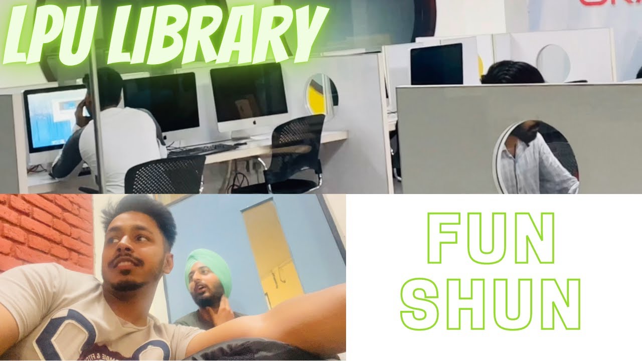 Lpu Library📙📚 | Fun shun in last favourites Lecture 😂 - YouTube