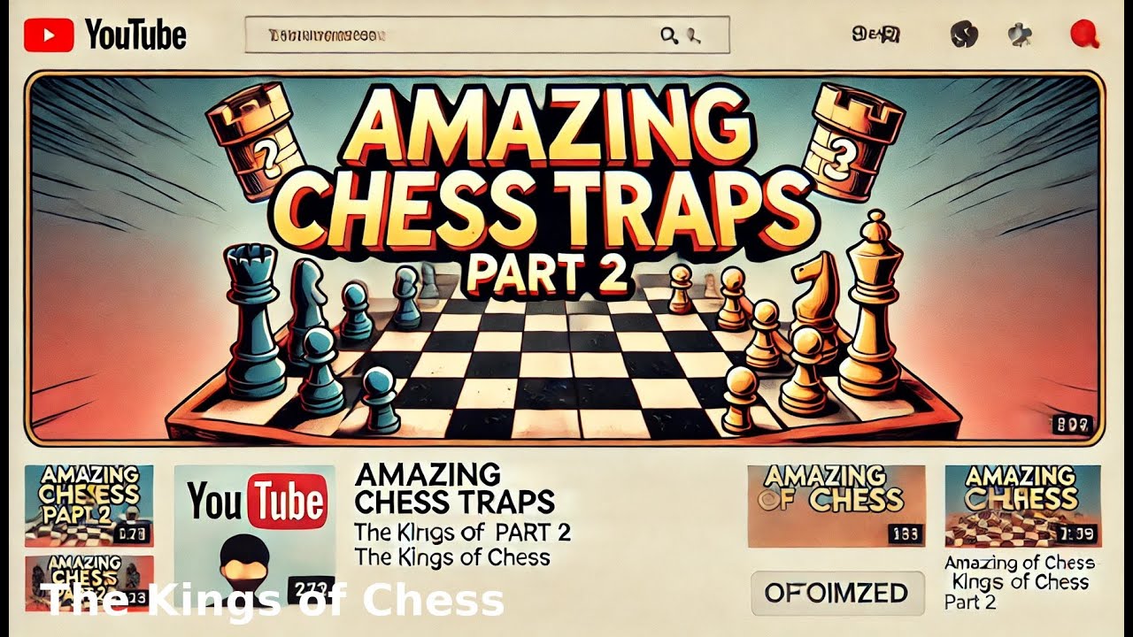 Amazing chess traps you must know | part2 | chess tricks , traps ...
