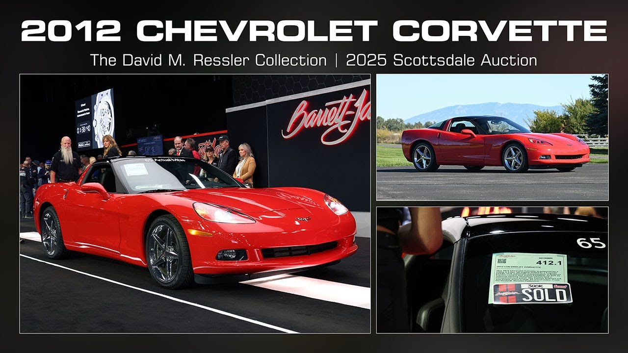 SOLD! 2012 Chevrolet Corvette - David M. Ressler Collection - BARRETT ...