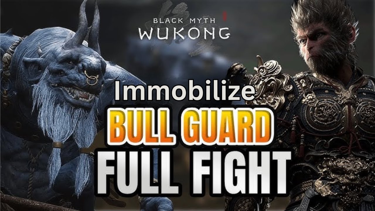 Black Myth Wukong vs Bullguard Boss Fight - YouTube