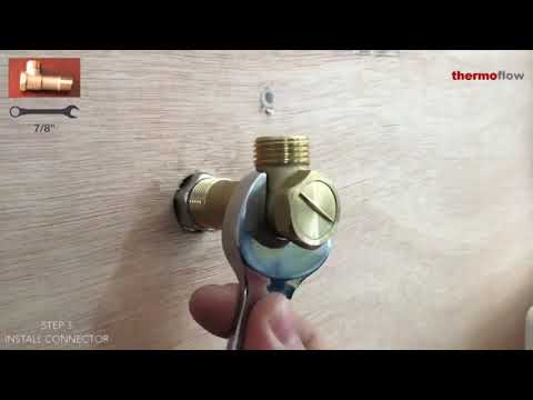 thermoflow Elex Electric Tankless Water Heater Installation