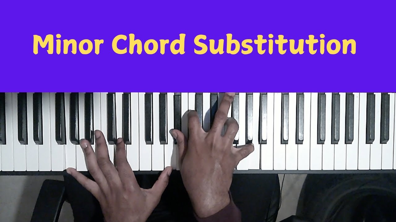 How To Play Drop 2 Chords EXPLAINED!!! I #1 Minor Chord Substitution ...