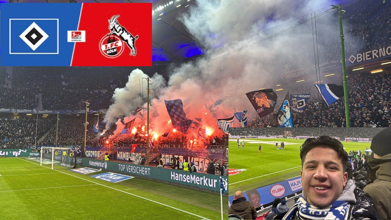 HSV VS KÖLN PYRO DRAMA!!! SPITZENREITER!!! 🔥🔥 - YouTube