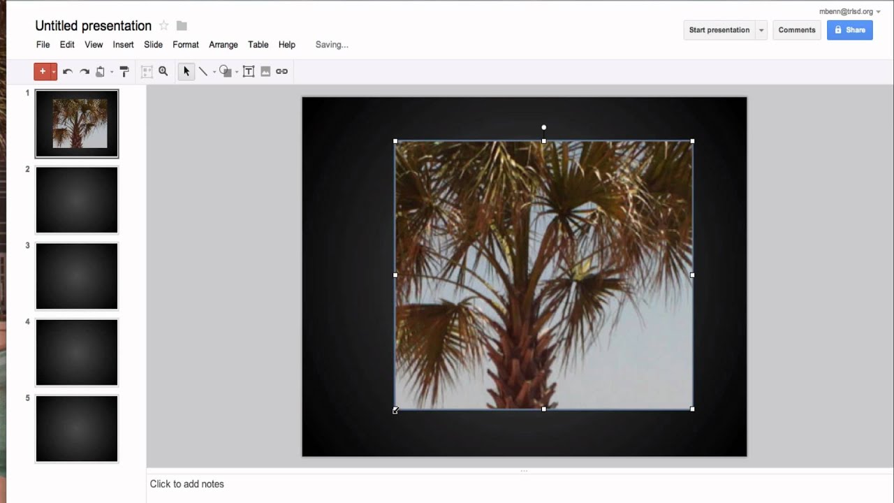Basics of Google Presentation - YouTube
