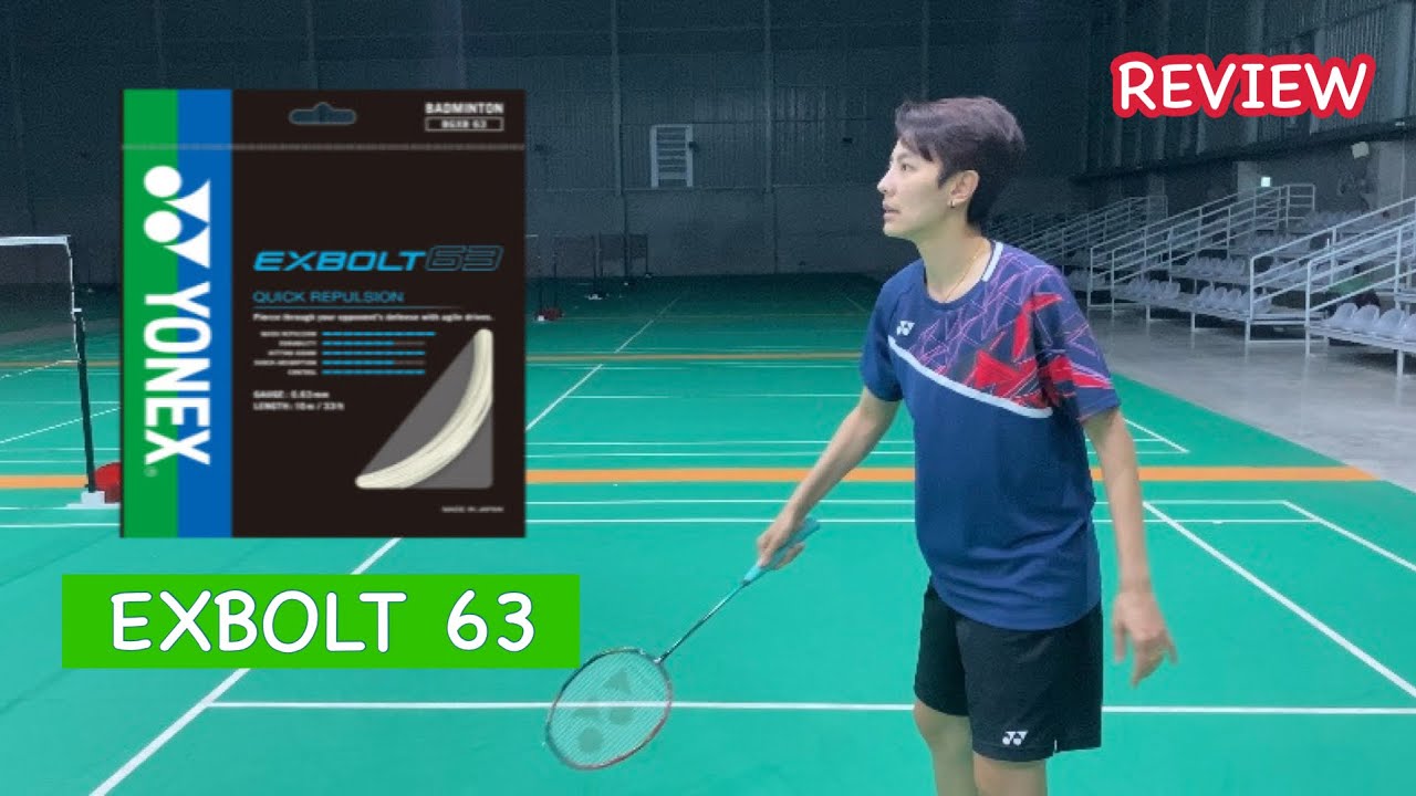Yonex Exbolt 63 - YouTube