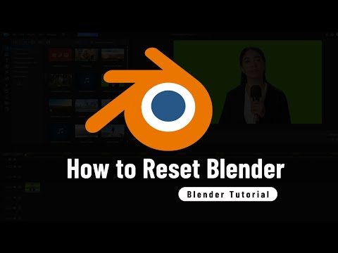 How To Restore Blender Settings
