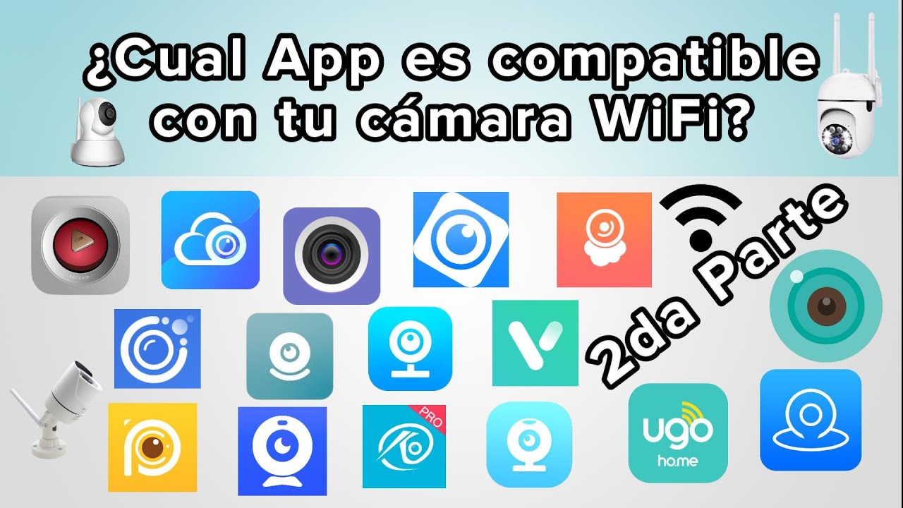 Como Saber Cual APP es Compatible con tu Cámara de Seguridad WIFI,👉2da ...