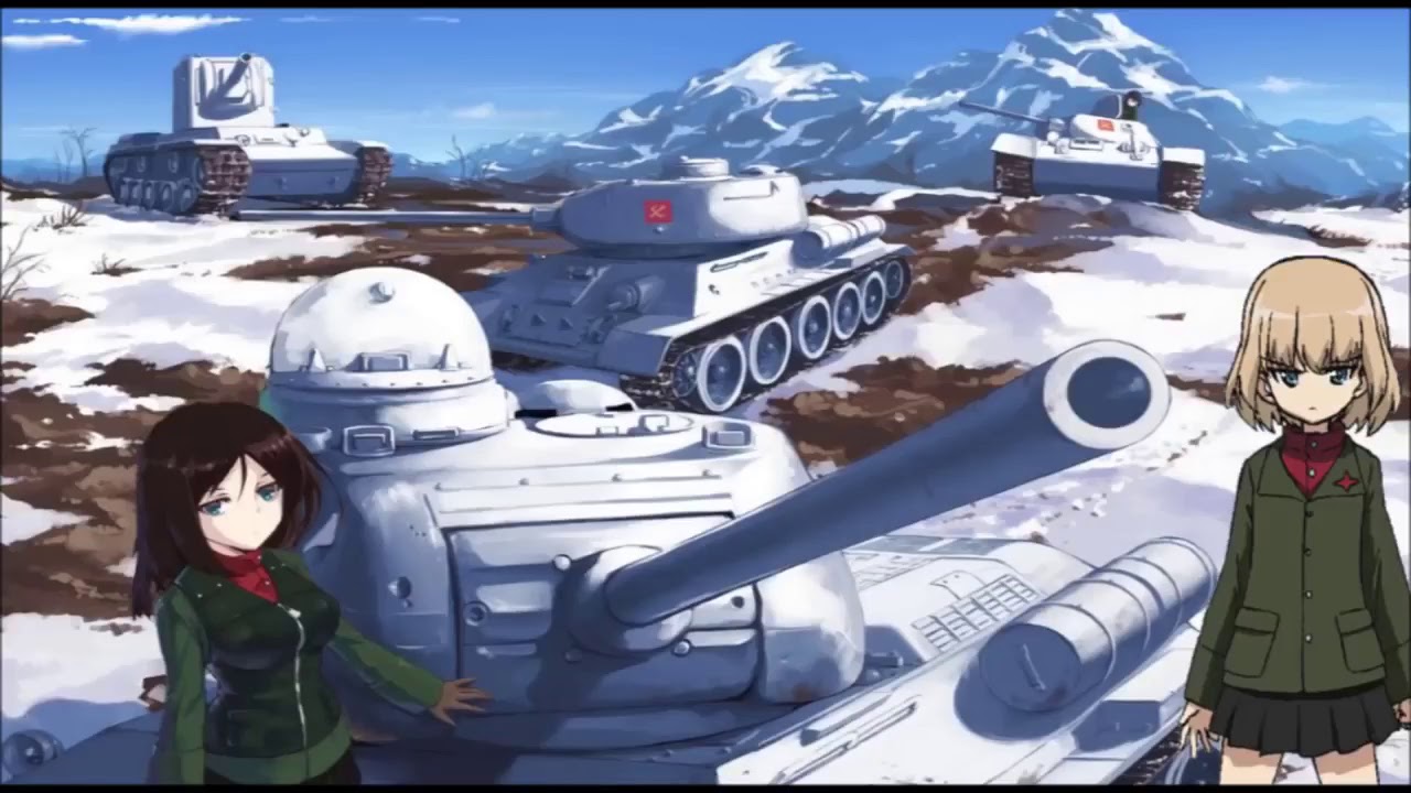 All Girls und Panzer Marches - YouTube