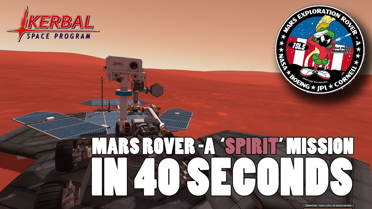ksp mars rover mission in 40 seconds - YouTube