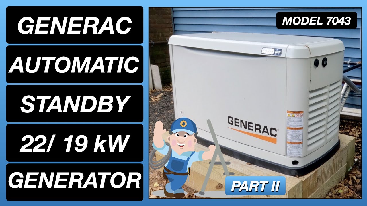 Generac Generator Installation Part 2| Clark, NJ - YouTube