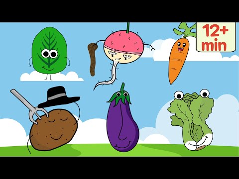 Vegetable Soup Song +More Kids Songs | English Tree TV