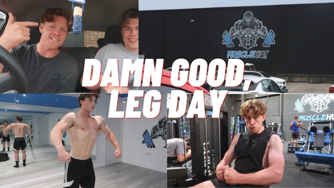 INSANE LEG DAY AT A NEW GYM?!? | MuscleHut Medway - YouTube