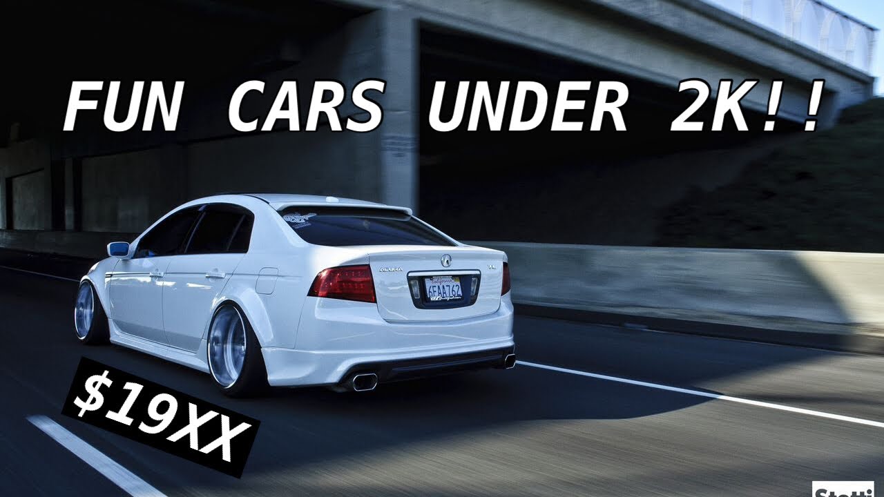 Top 10 BEST Cars For Less Than $2,000!! (Part 2) - YouTube