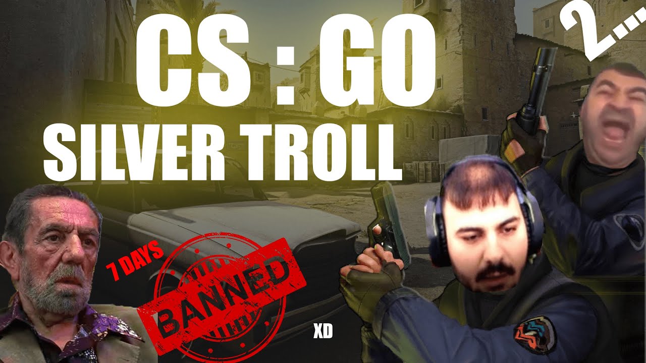 CS:GO SİLVER TROLL 2 -SABRİ ABİYE GG XD- - YouTube