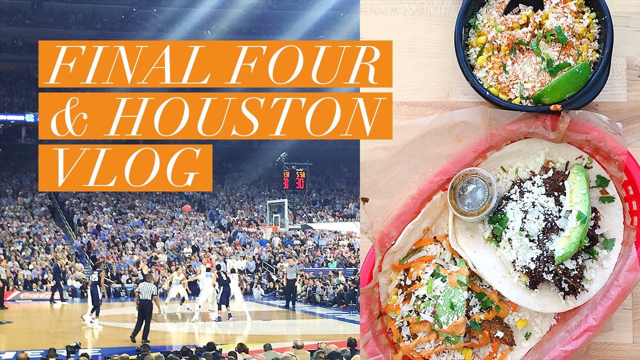 Final Four in Houston! // Travel Vlog - YouTube
