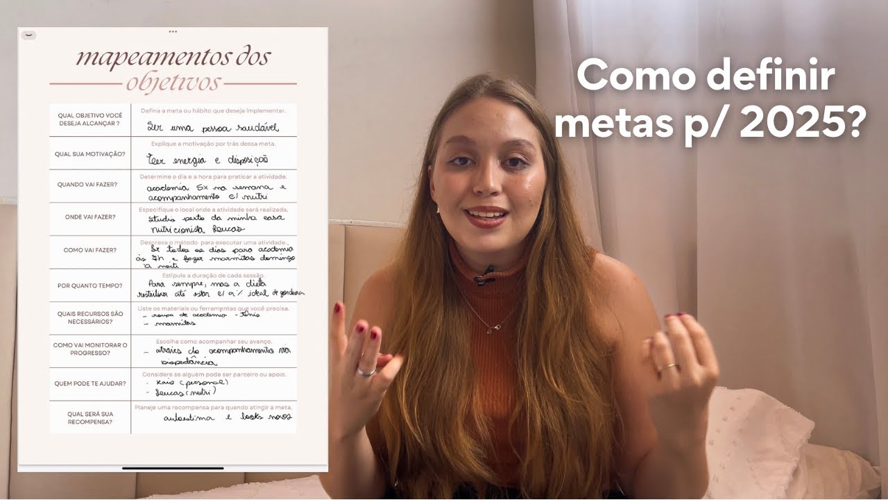 Como Definir Metas para 2025 e Alcançar a Sua Melhor Versão (passo a ...