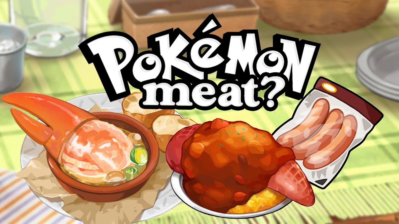 What is meat made of in the Pokémon games? - YouTube