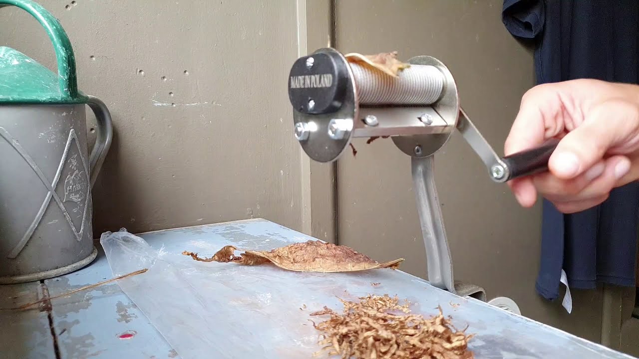 TOBACCO PROCESSING TEST - YouTube