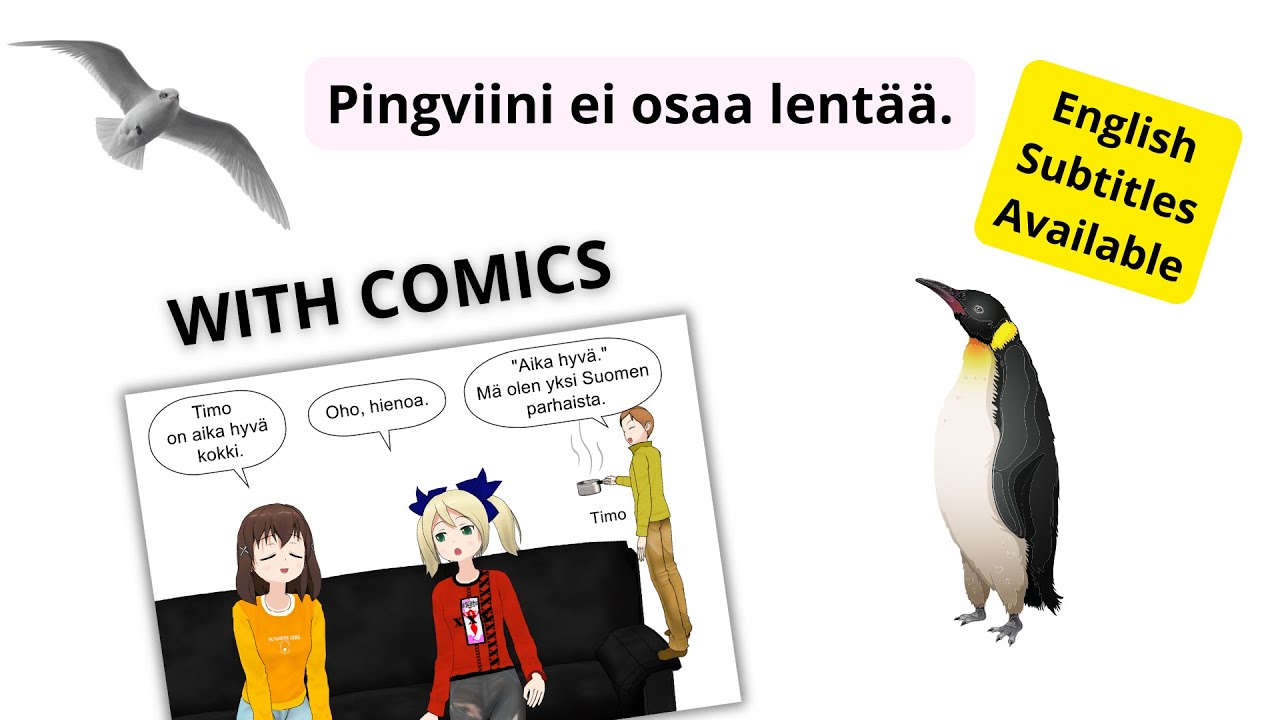 (With Comics) Easy-To-Memorize Finnish Language Phrases With Loanwords ...
