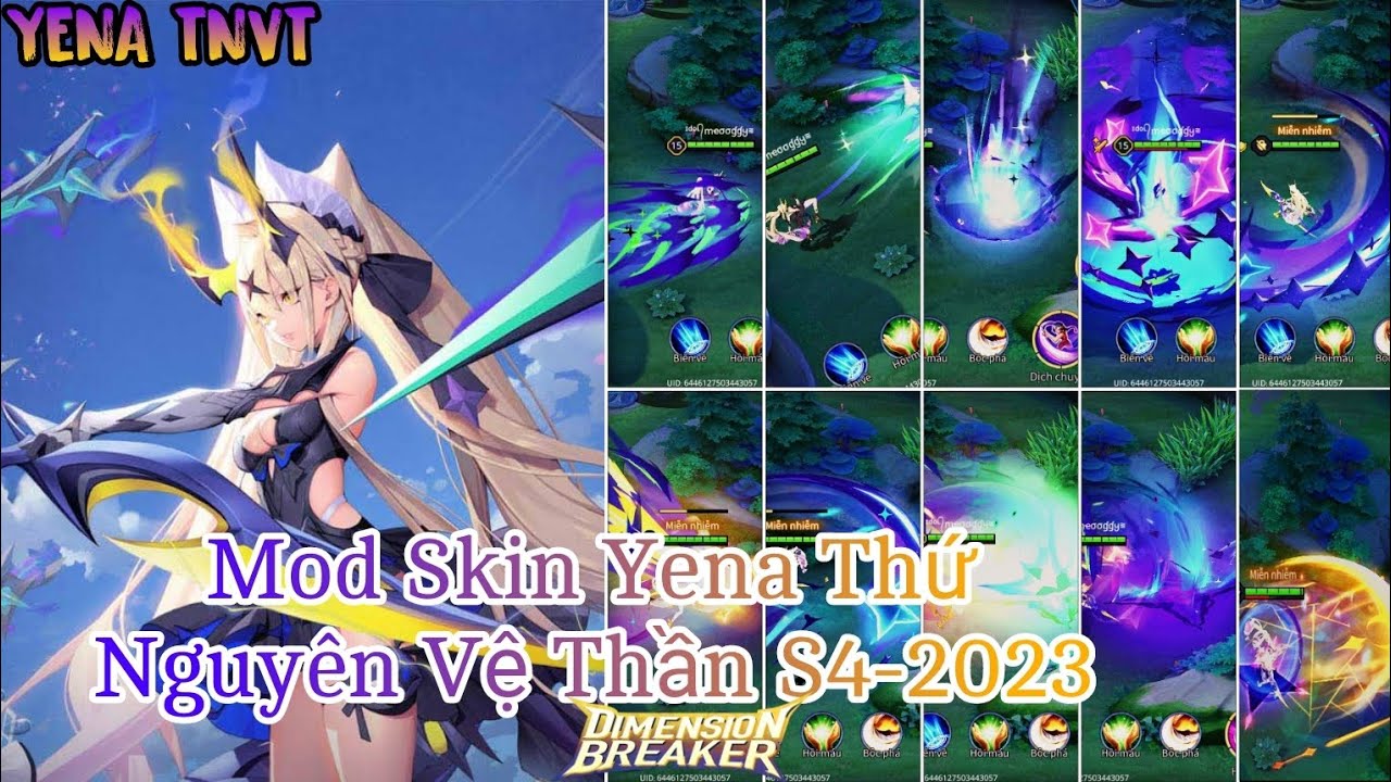 Mod Skin Yena Thứ Nguyên Vệ Thần S4-2023 - YouTube