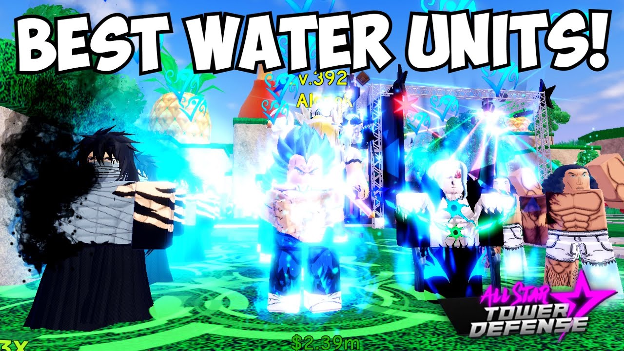 The New Best Water Units in All Star Tower Defense! - YouTube