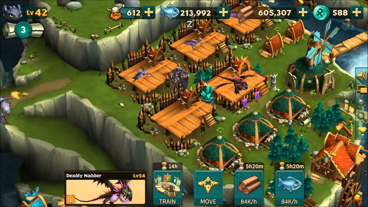 The 5 Stages of Dragon Growth - The Deadly Nadder - YouTube