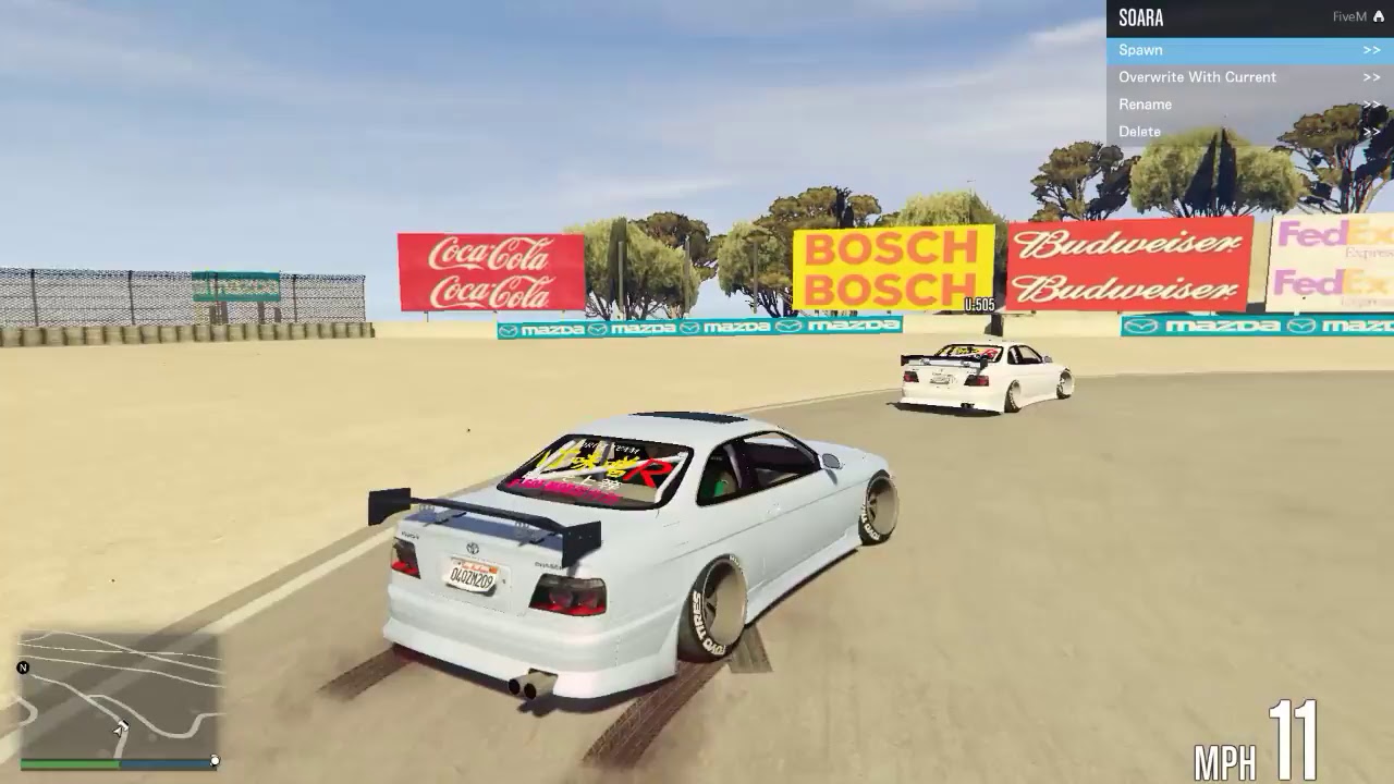 FiveM test map - YouTube