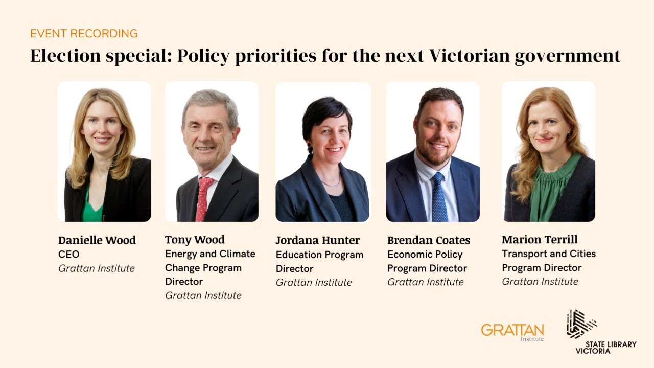 Election special: Policy priorities for the next Victorian government ...