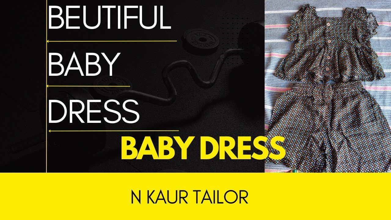Cute baby dress 🥰frock top and capri baby top and short pant cutting ...