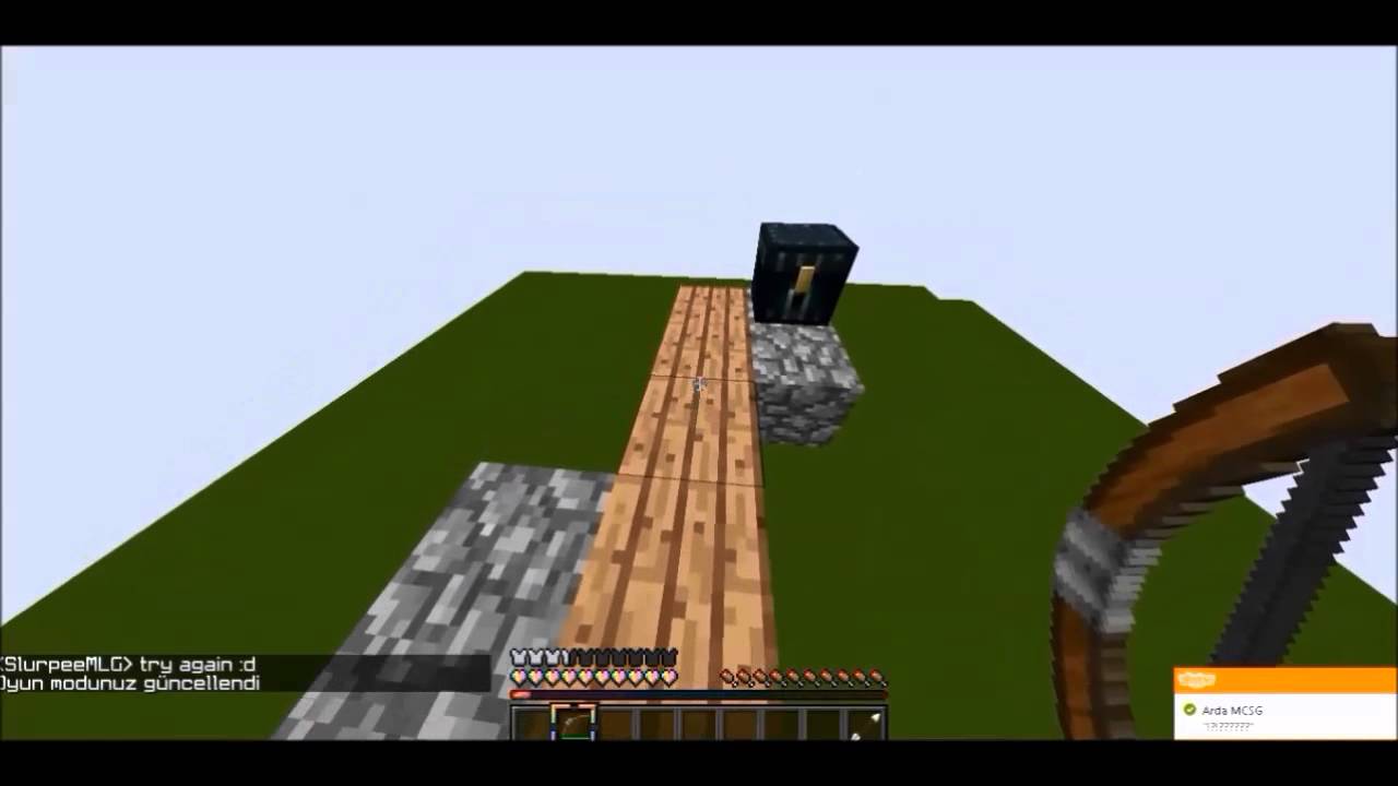 Minecraft | Bow Challenge w/villager - YouTube