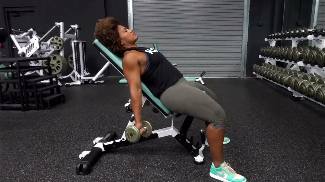 Curl - 45° Incline - DB - Supinated - YouTube