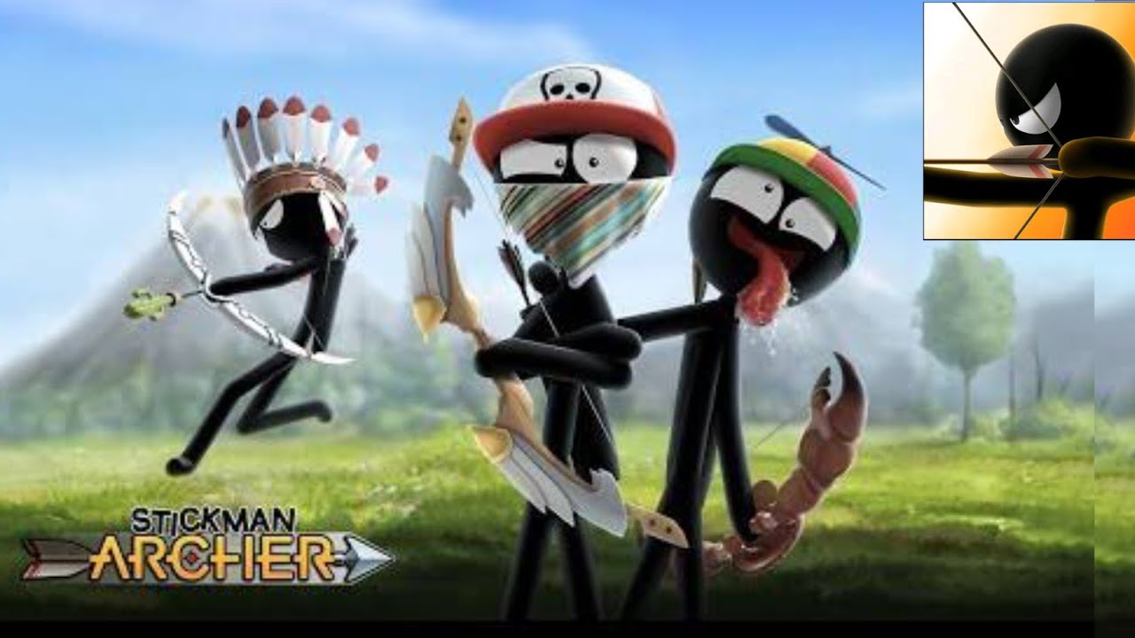 Stickman Archer Online Pe -In Hindi - YouTube