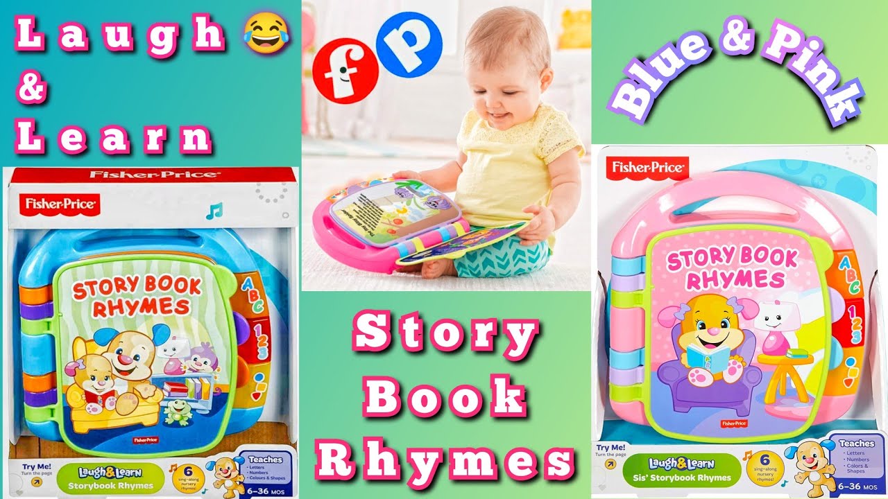 Fisher Price Laugh & Learn Story Book Rhymes (Preloved Musical Toy ...