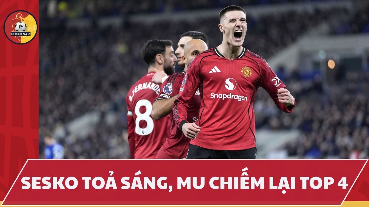 SESKO TOẢ SÁNG, MU CHIẾM LẠI TOP 4 - YouTube