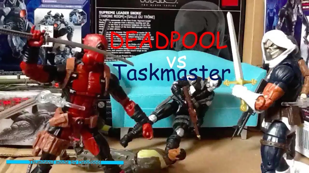 Deadpool Vs Taskmaster Toy