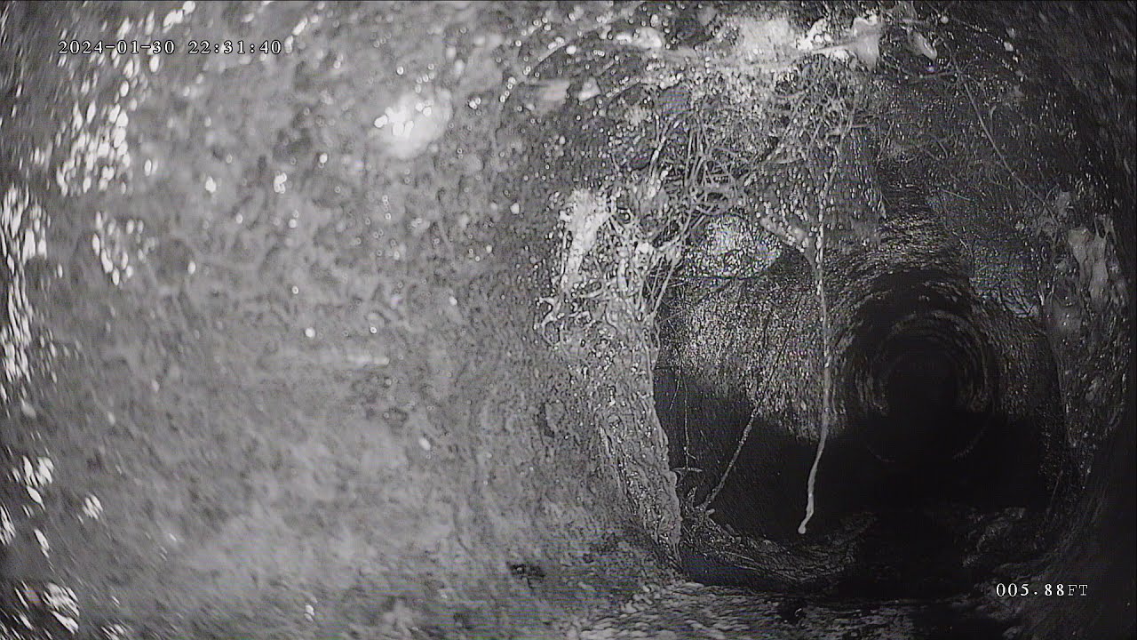 Sewer Line CCTV Video Inspection at 111 Atlantic Ave, Aberdeen, NJ ...