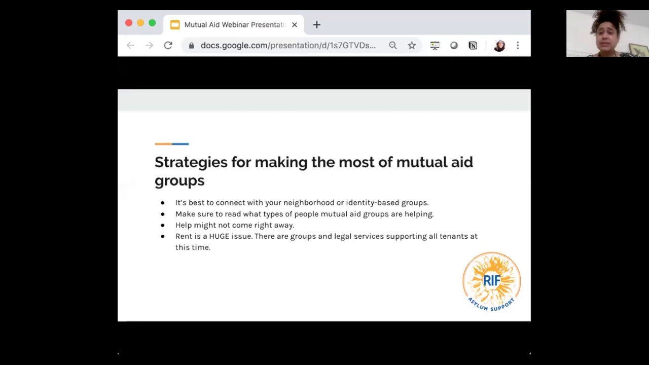 Mutual Aid Groups during COVID-19 - YouTube