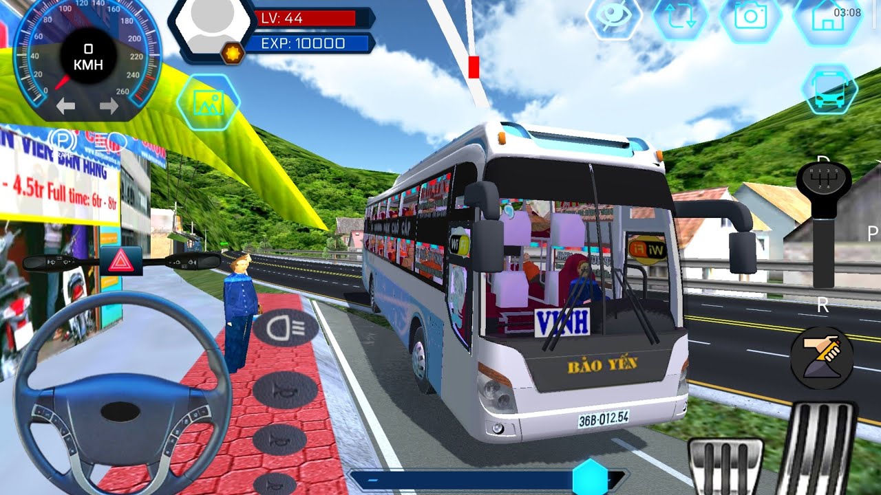 Coach Bus Simulator Driving Gameplay - Bus Simulator Vietnam - Bus Game ...